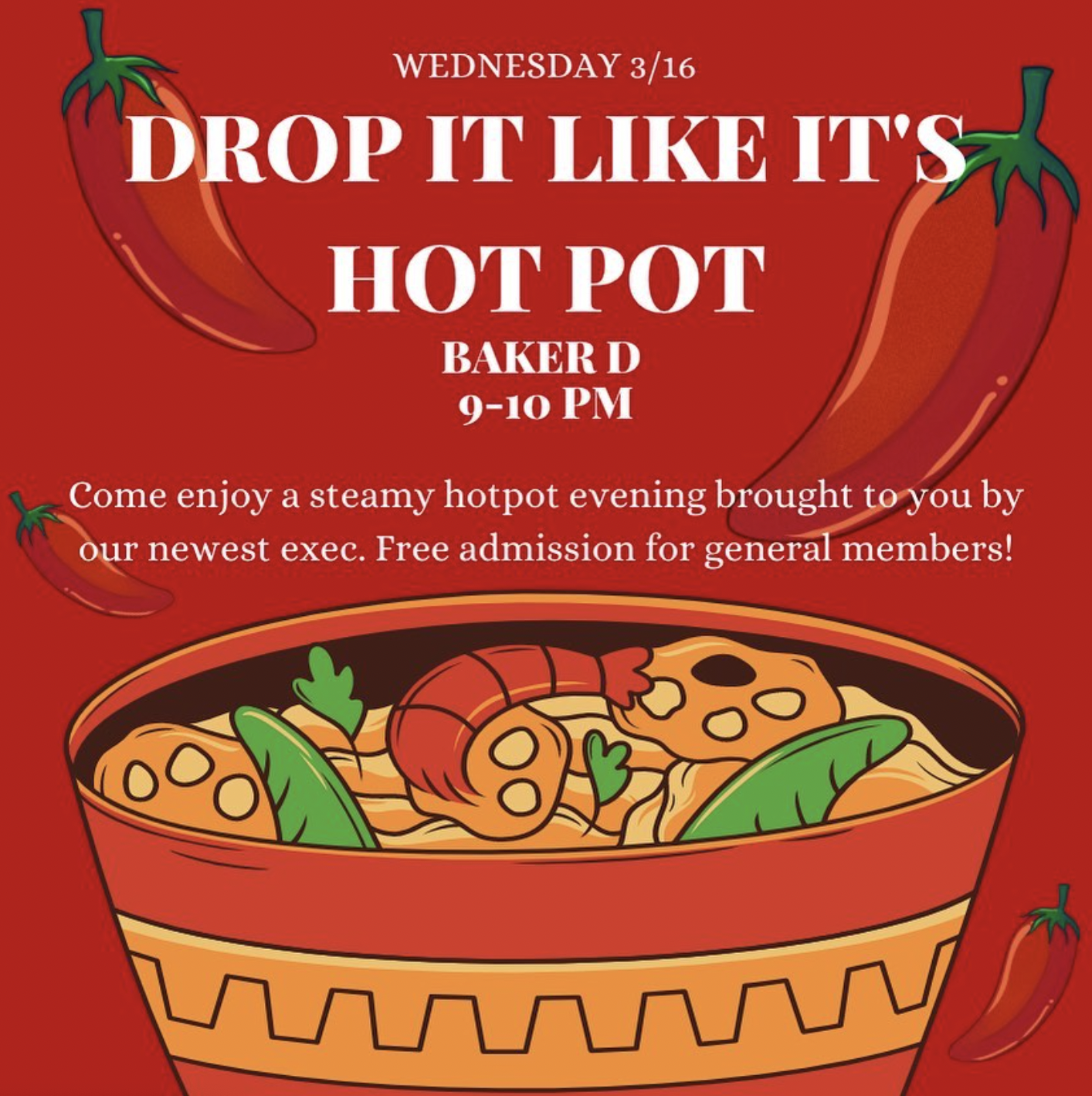 [AAA] HOT POT STUDY BREAK!